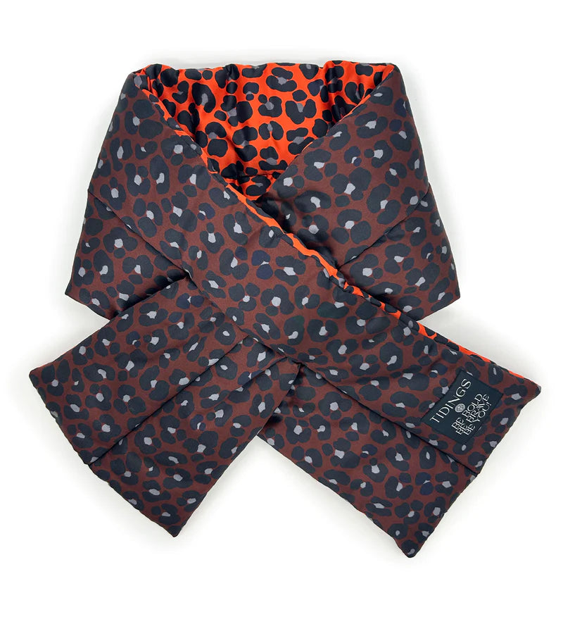 "SNOW LEOPARD"- PADDED SILK SNUG – Dromoland Castle Golf Shop